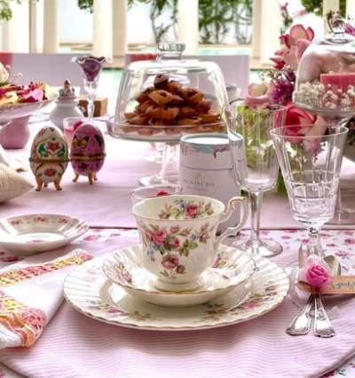 Astuces: Une déco de table pour un English Tea Time - Binetna